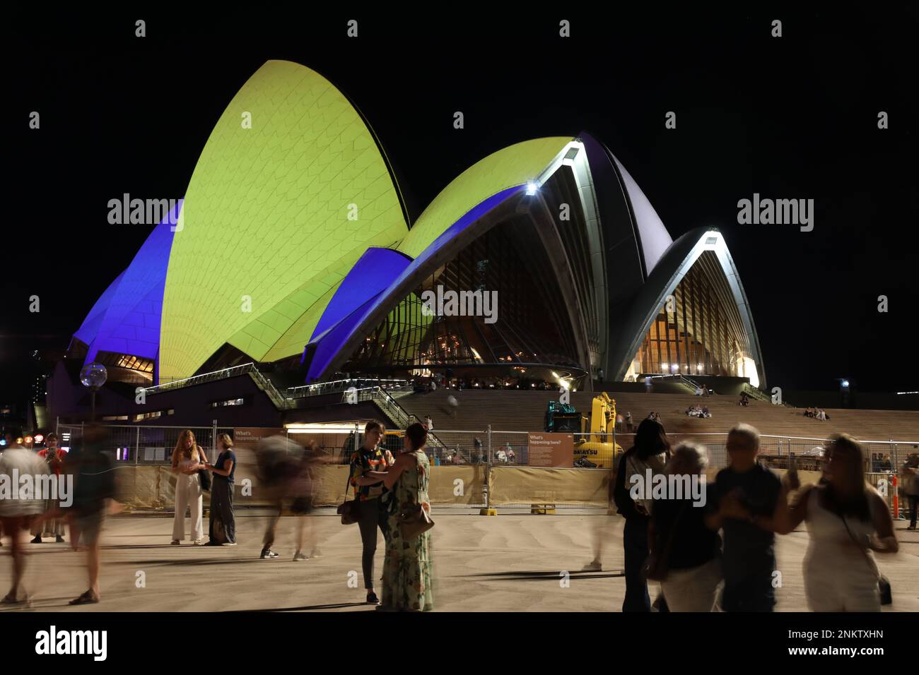 Sydney, Australia. 24th February 2023. The Sydney Opera House was ...