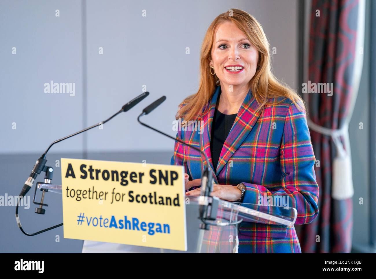 Ash regan snp leadership campaign hi-res stock photography and images ...