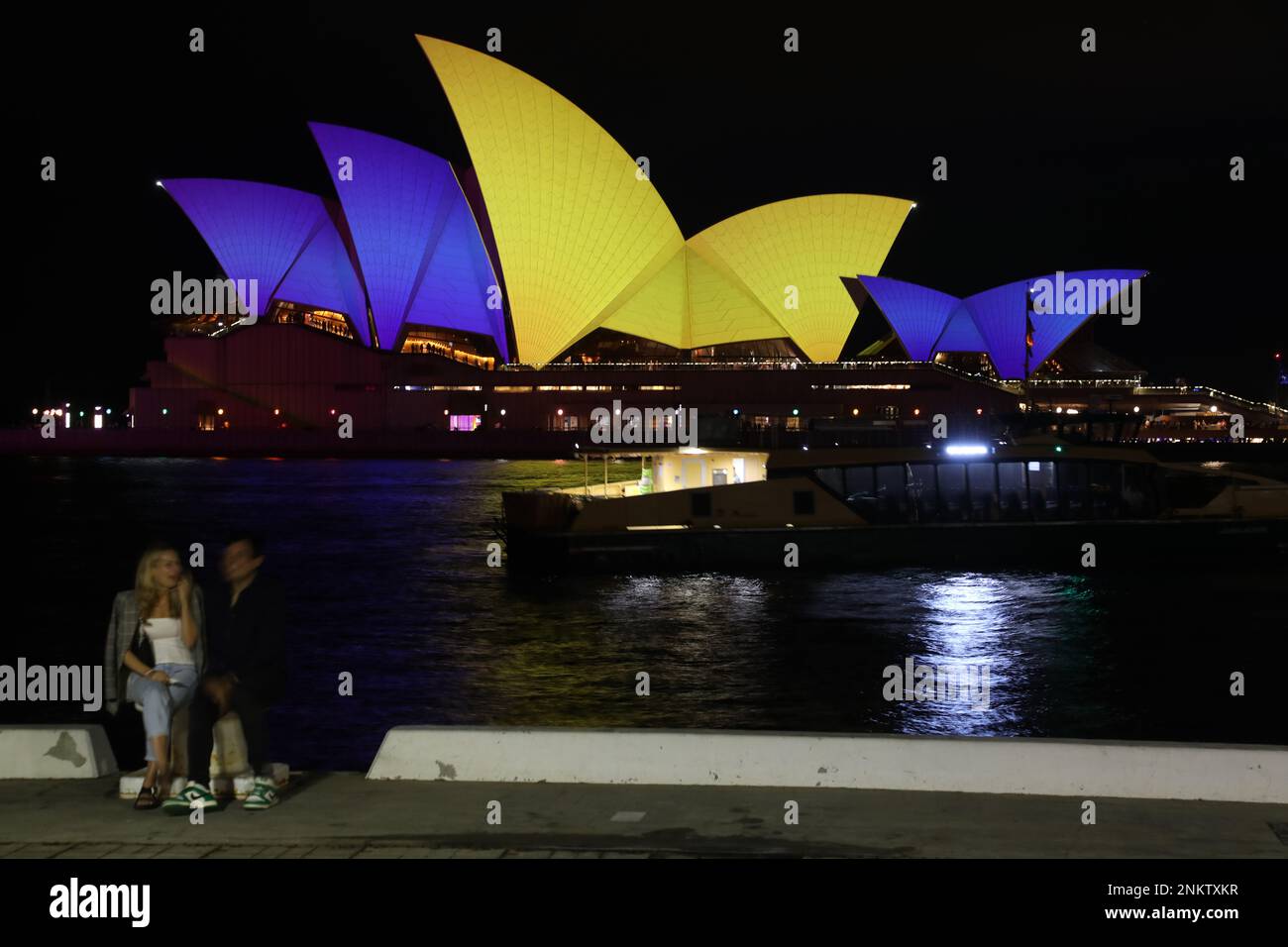 Sydney, Australia. 24th February 2023. The Sydney Opera House was ...