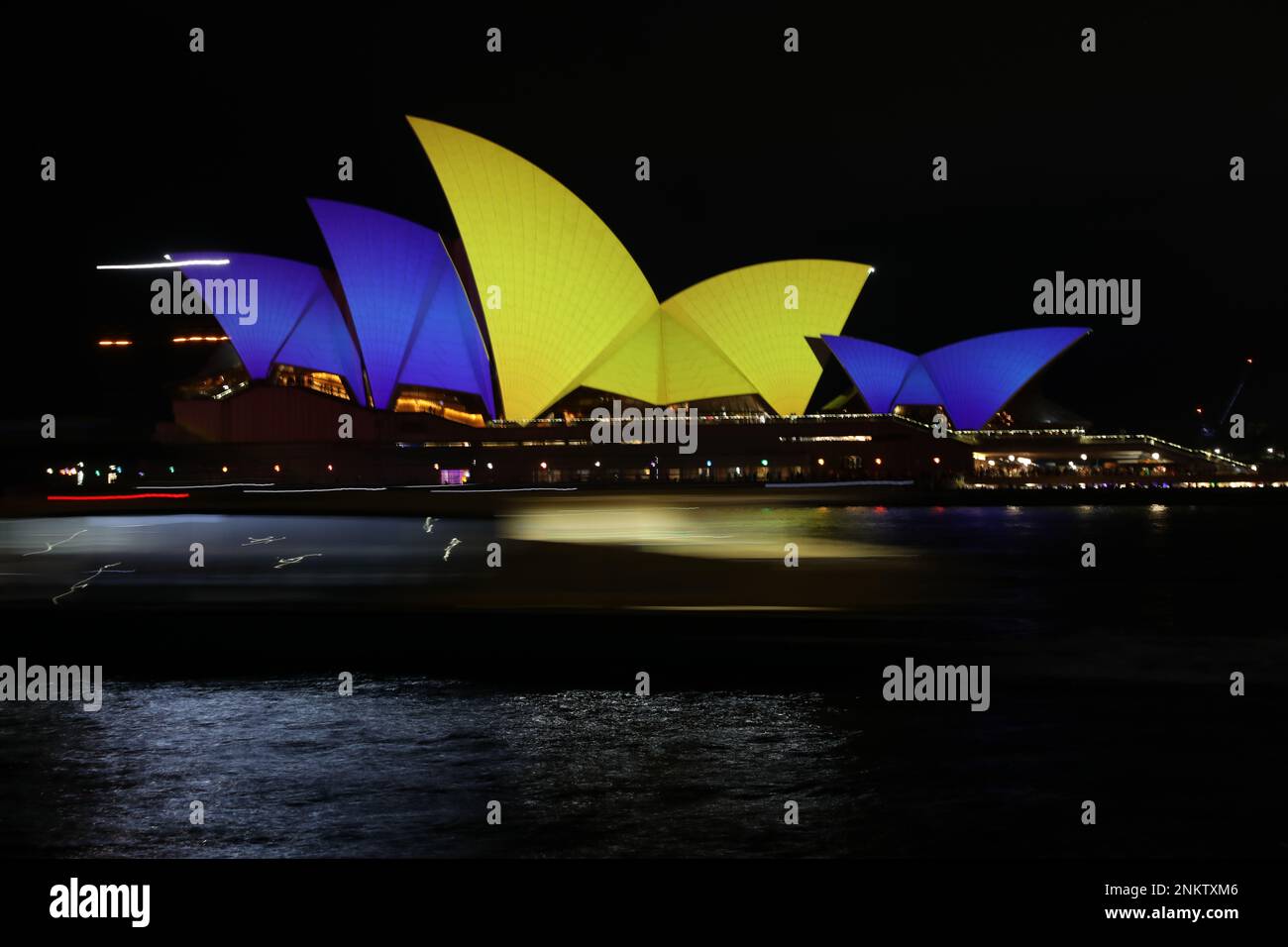 Sydney, Australia. 24th February 2023. The Sydney Opera House was ...