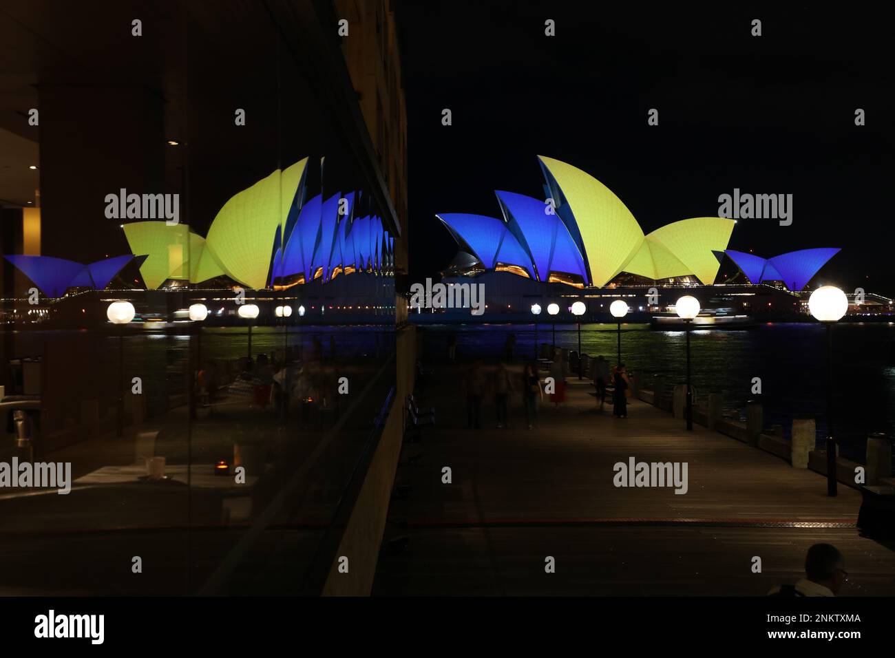 Sydney, Australia. 24th February 2023. The Sydney Opera House was ...