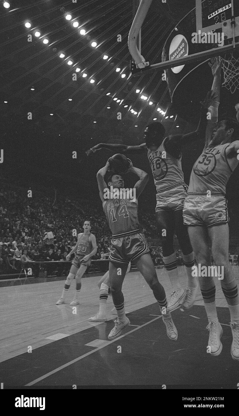 San Francisco Warriors vs St. Louis Hawks in the 1968 playoffs. Al ...