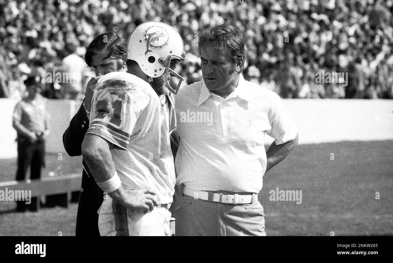 The Oakland Raiders played the Miami Dolphins September 23, 1973 at ...