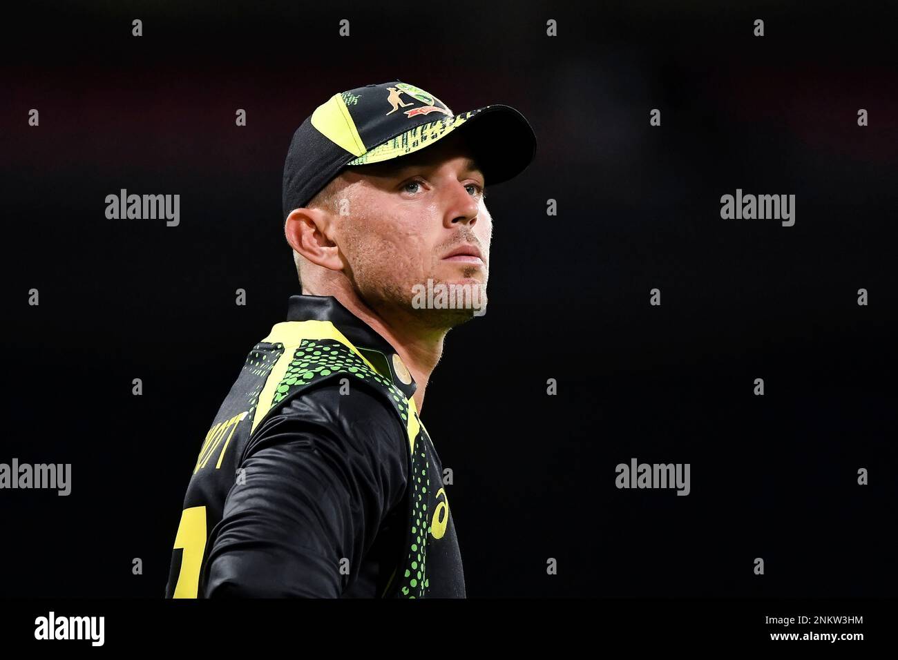 SYDNEY, AUSTRALIA - FEBRUARY 11: Ben McDermott of Australia looks on ...