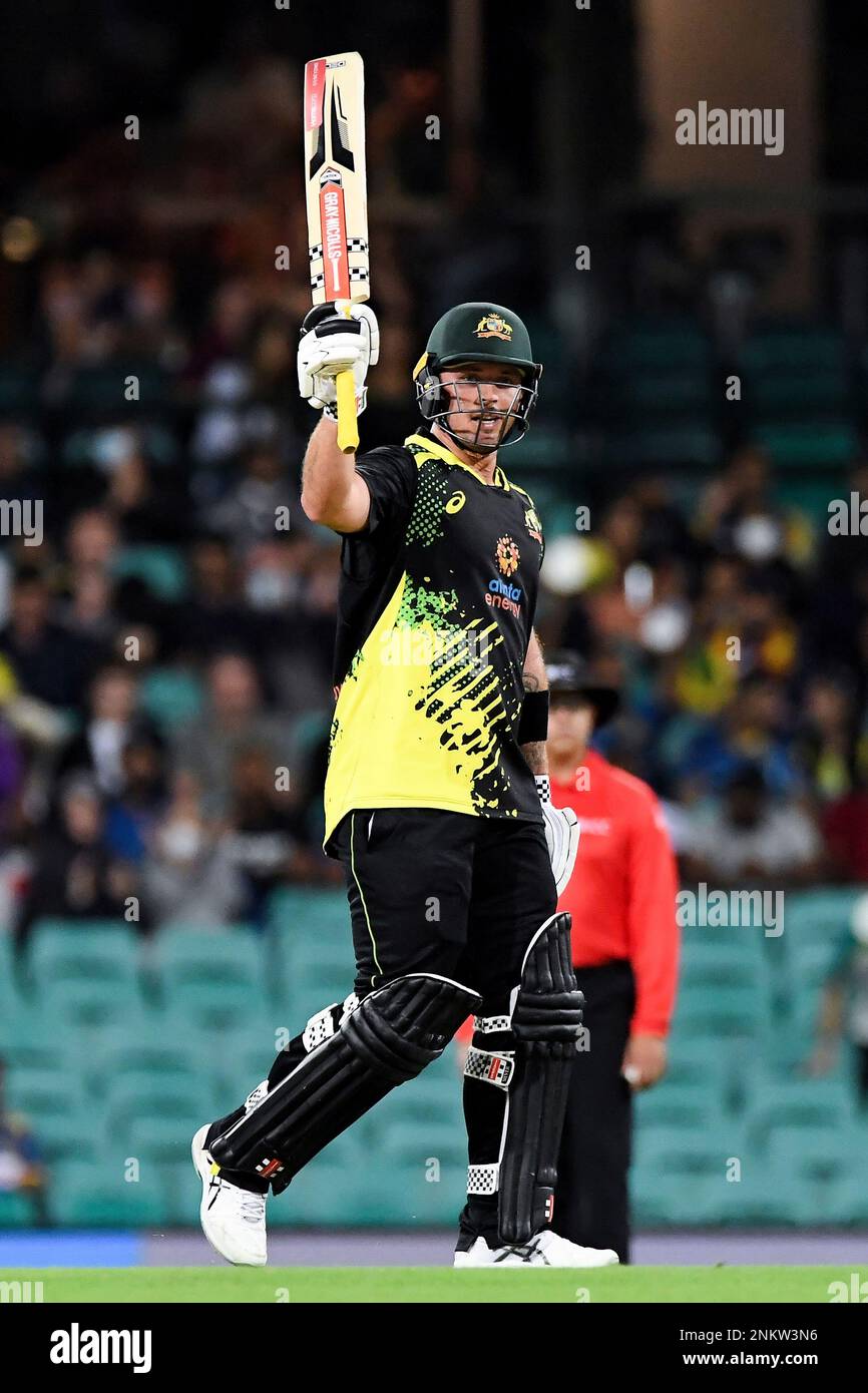 SYDNEY, AUSTRALIA - FEBRUARY 11: Ben McDermott of Australia celebrates ...