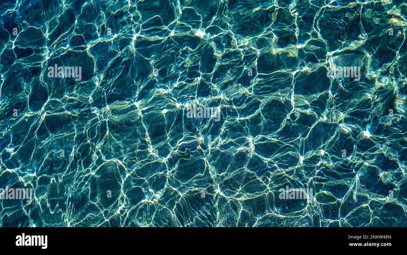 Sea Water Light Reflections Colorful Abstract Background Design Stock ...