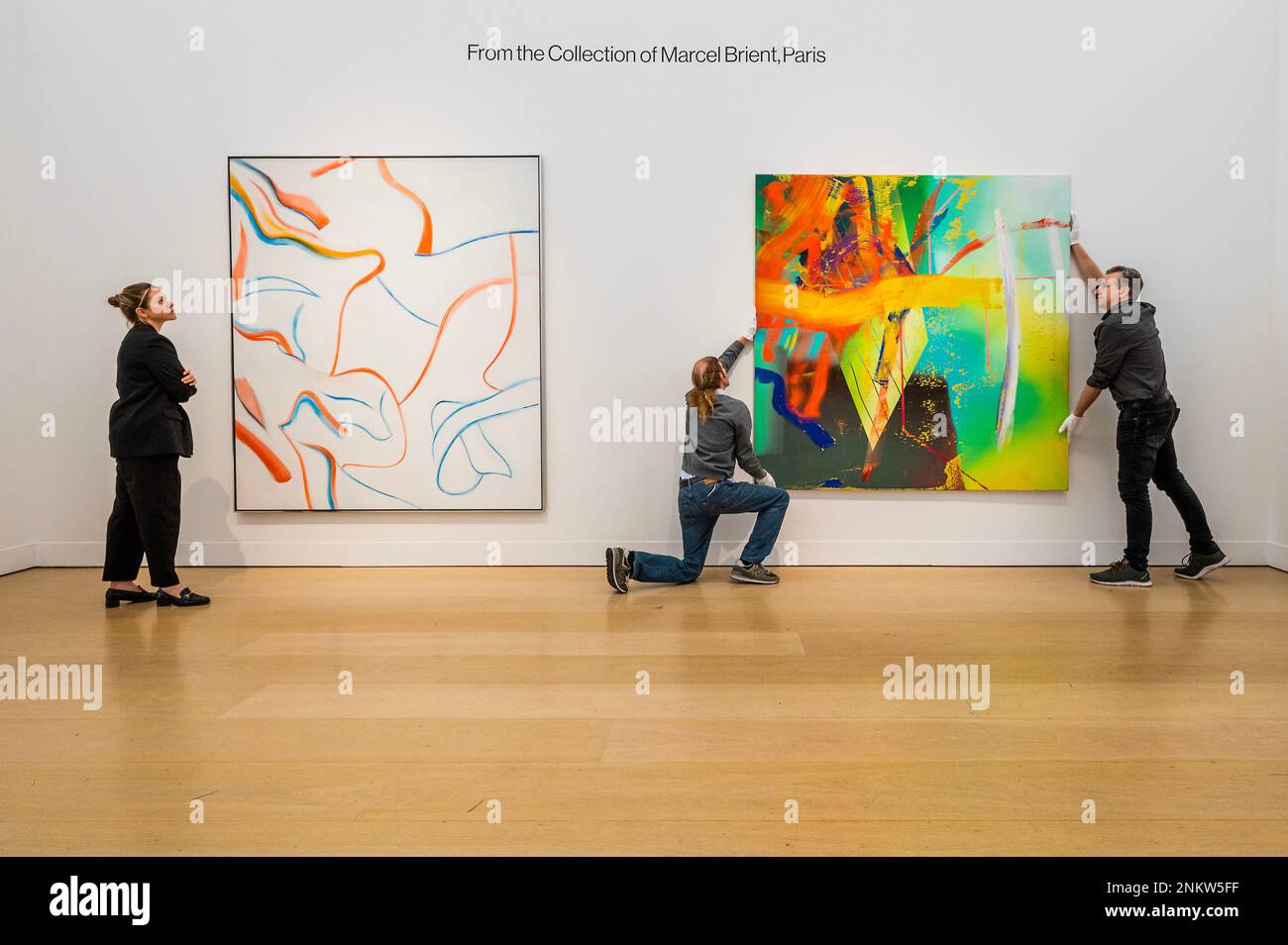 London, UK. 24th Feb, 2023. Willem de Kooning, [no title], 1984 ...