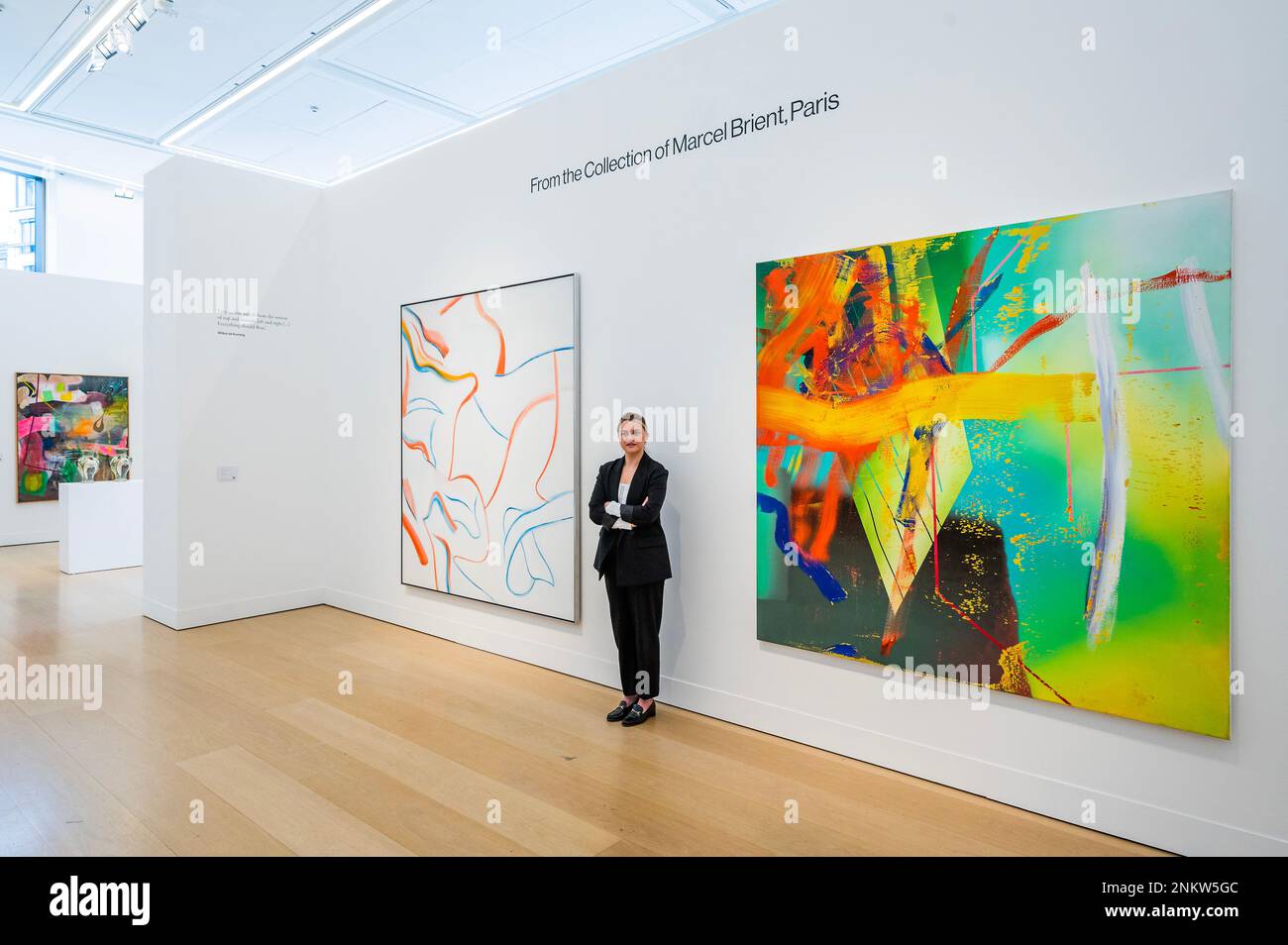 London, UK. 24th Feb, 2023. Willem de Kooning, [no title], 1984 ...