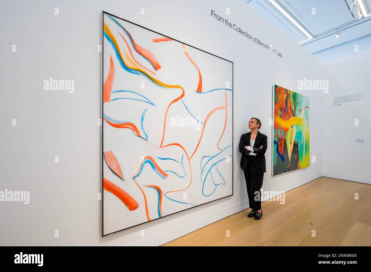 London, UK. 24th Feb, 2023. Willem de Kooning, [no title], 1984 ...
