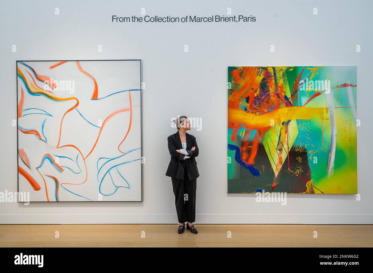 London, UK. 24th Feb, 2023. Willem de Kooning, [no title], 1984 ...