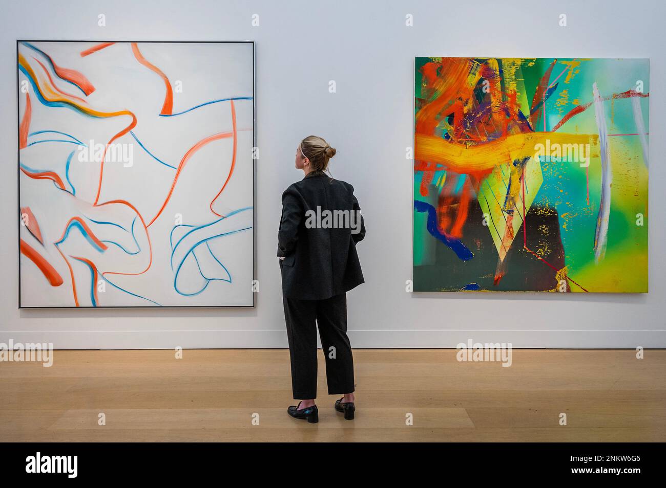 London, UK. 24th Feb, 2023. Willem de Kooning, [no title], 1984 ...