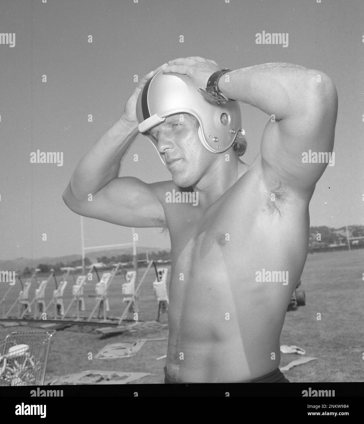 Oakland Raiders Training Camp First Day Negative dated 07/17/1972 (Dave ...