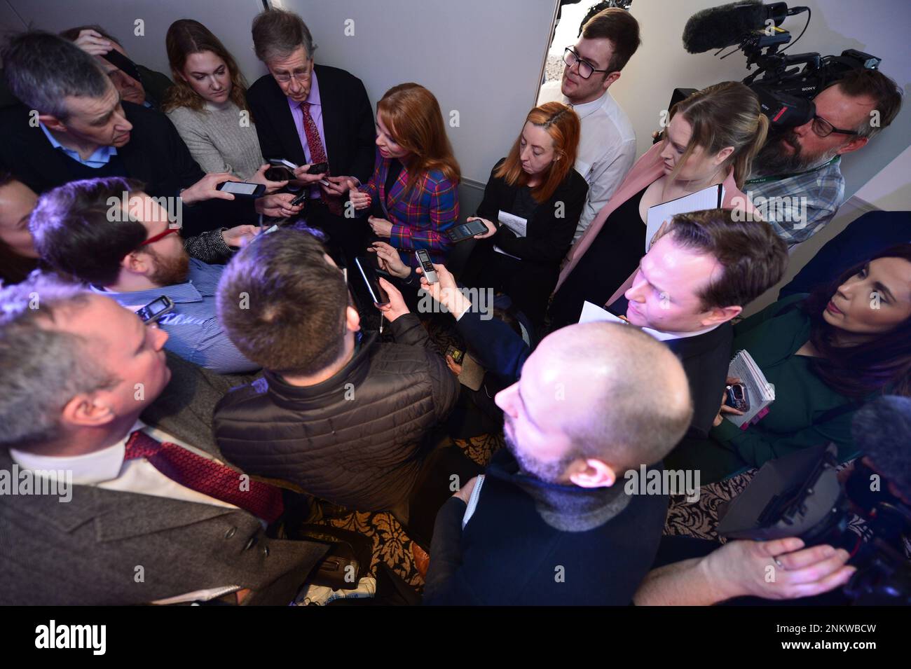 North Queensferry, Scotland, UK. 24th Feb, 2023. PICTURED: Ash Regan ...