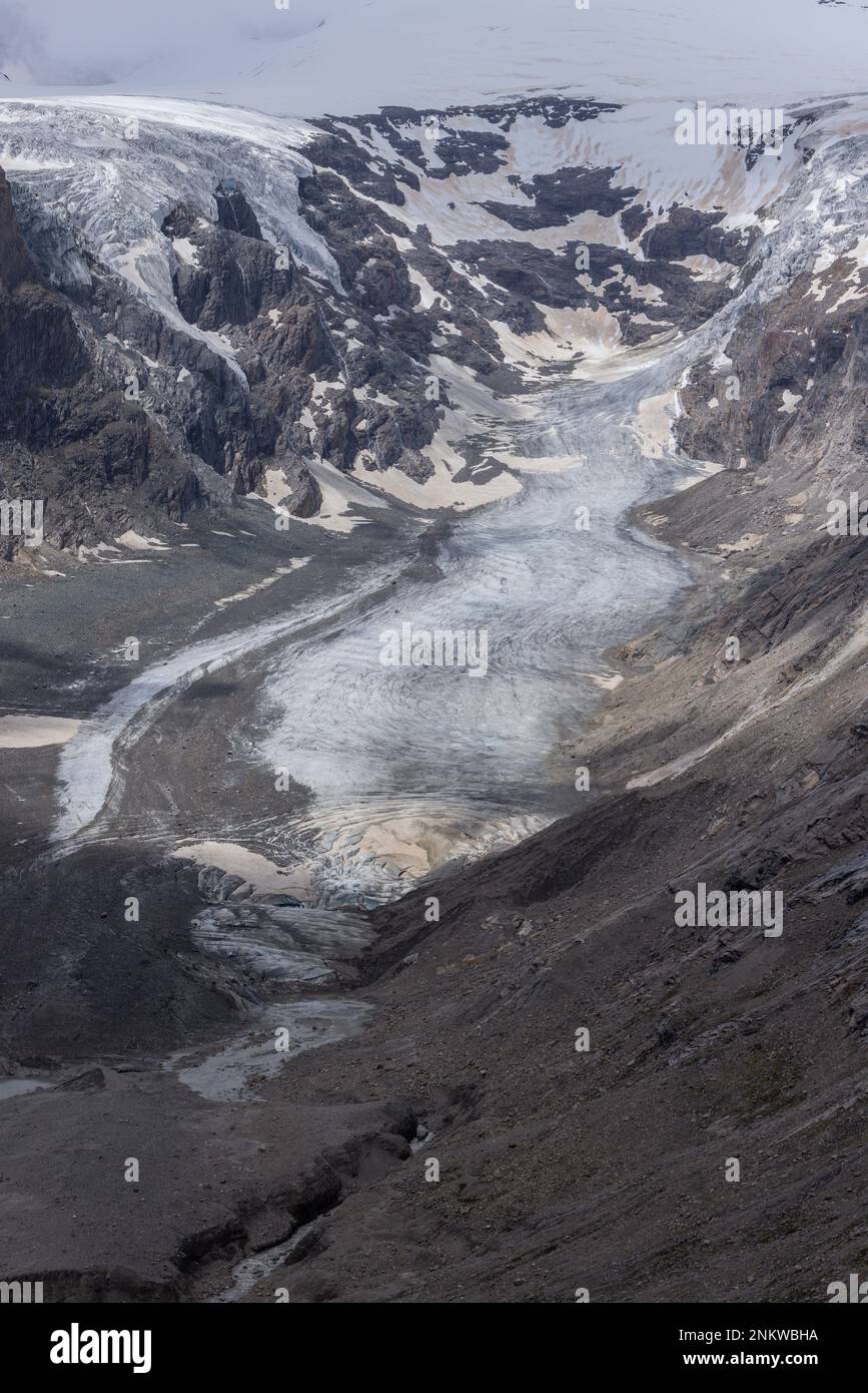 Pasterze glacier, Austria Stock Photo - Alamy