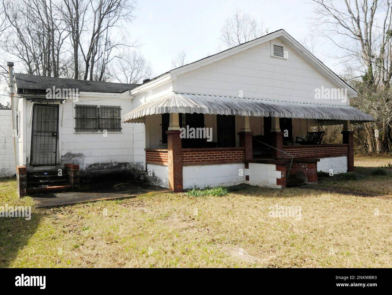 The house were Martin Luther King Jr. and Coretta Scott were married in ...