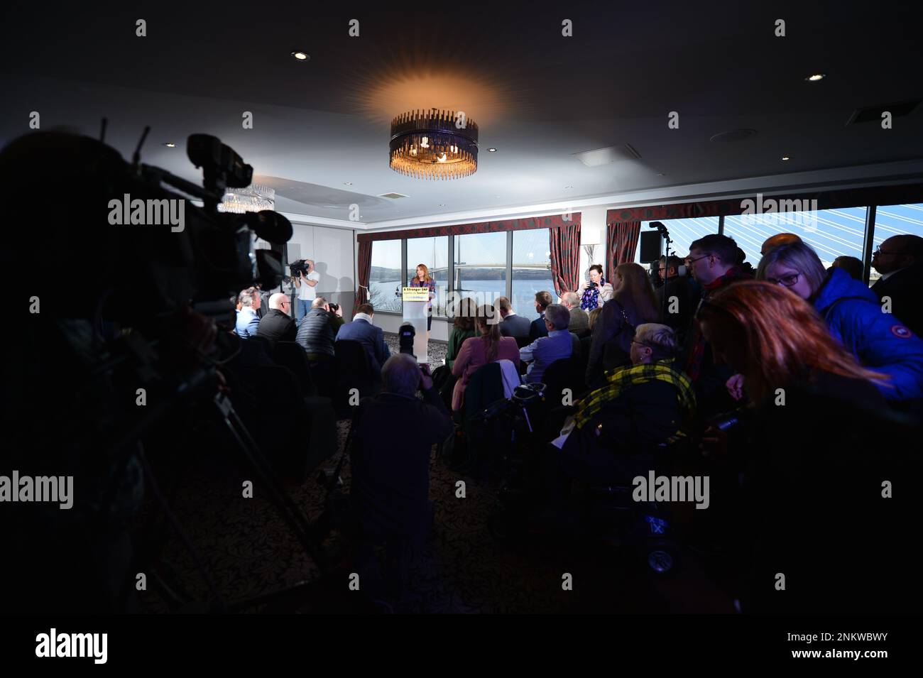 North Queensferry, Scotland, UK. 24th Feb, 2023. PICTURED: Ash Regan ...