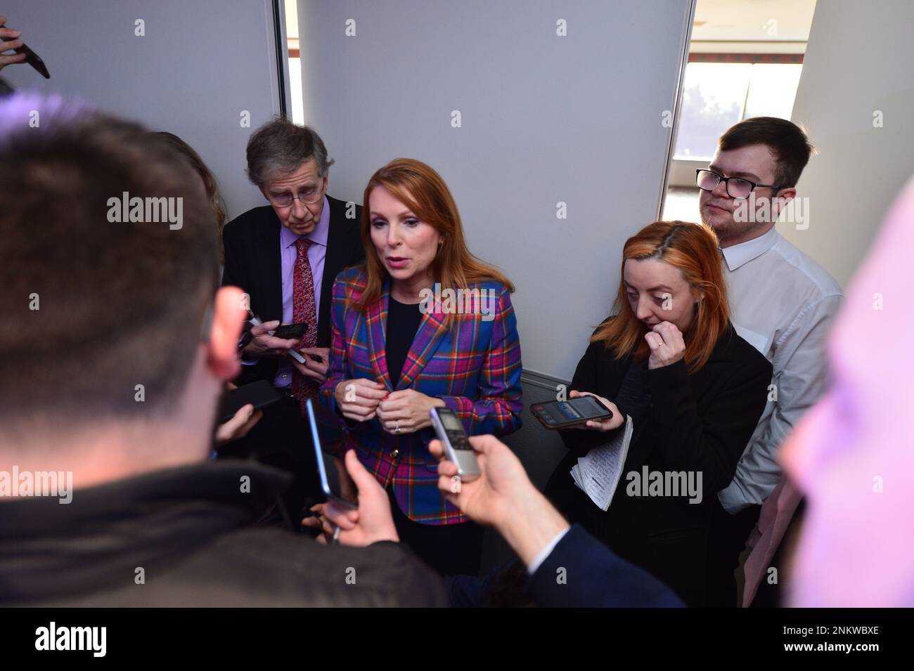 North Queensferry, Scotland, UK. 24th Feb, 2023. PICTURED: Ash Regan ...
