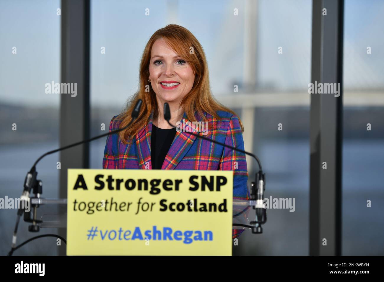 North Queensferry, Scotland, UK. 24th Feb, 2023. PICTURED: Ash Regan ...