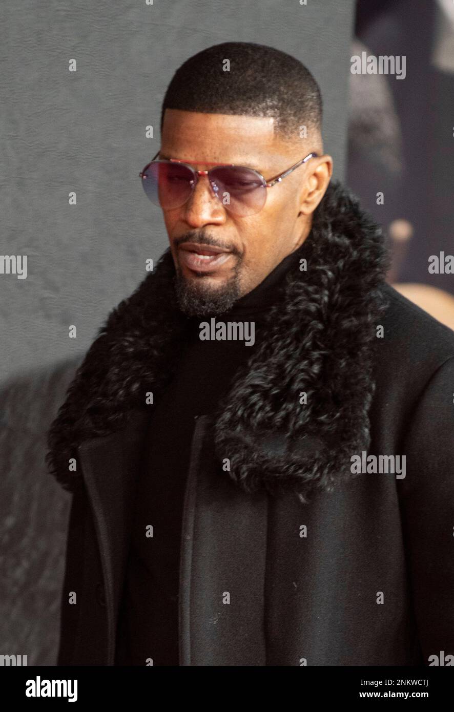 Jamie Foxx at the 'Creed III' film premiere, London, UK - 15 Feb 2023 ...