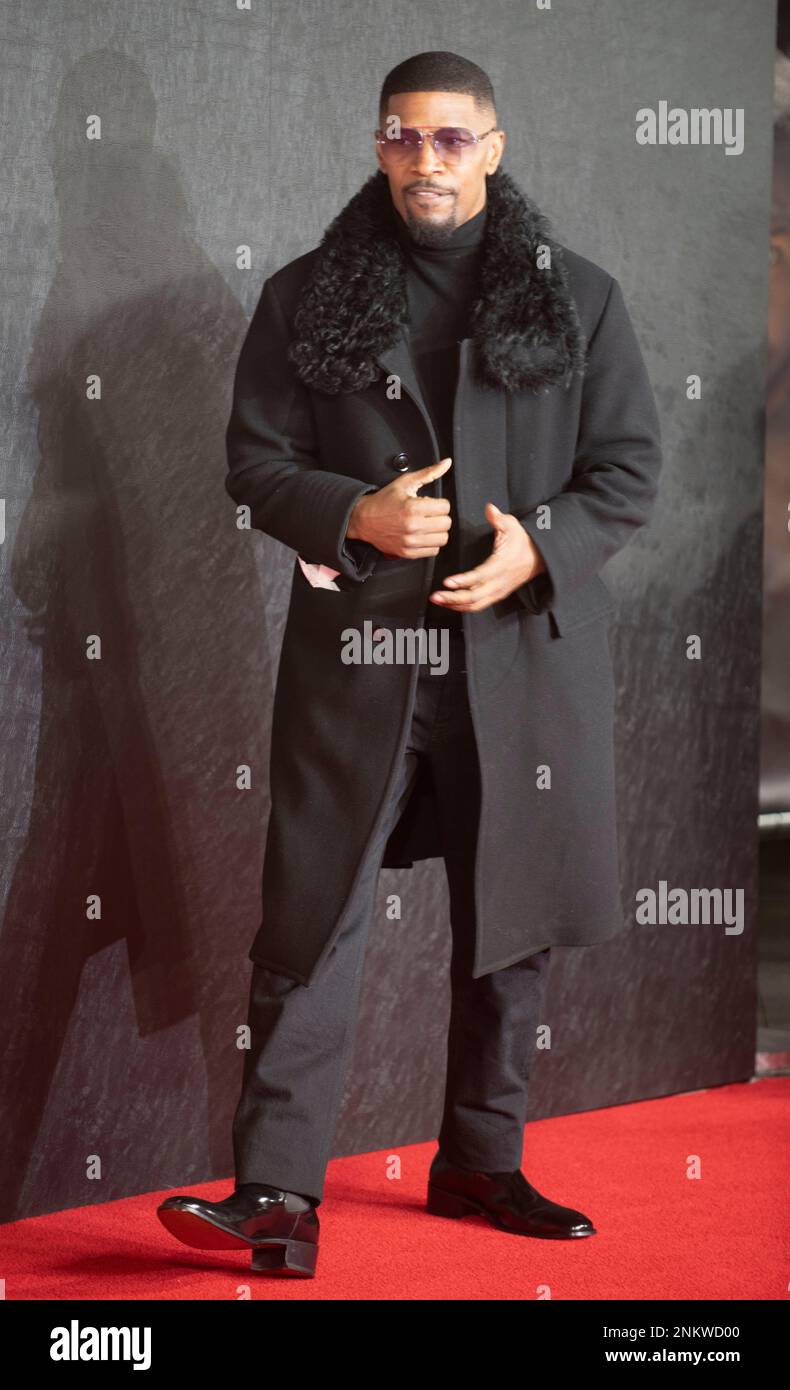 Jamie Foxx at the 'Creed III' film premiere, London, UK - 15 Feb 2023 ...