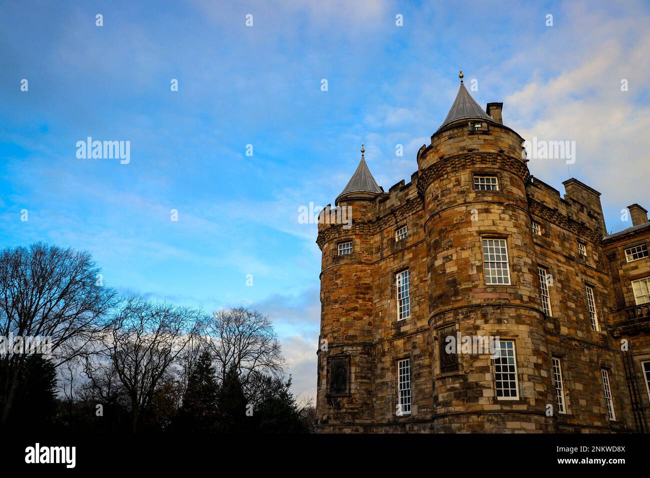 Edinburgh Scotland Holyrood Palace Stock Photo - Alamy