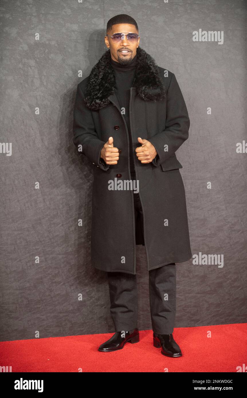 Jamie Foxx at the 'Creed III' film premiere, London, UK - 15 Feb 2023 ...