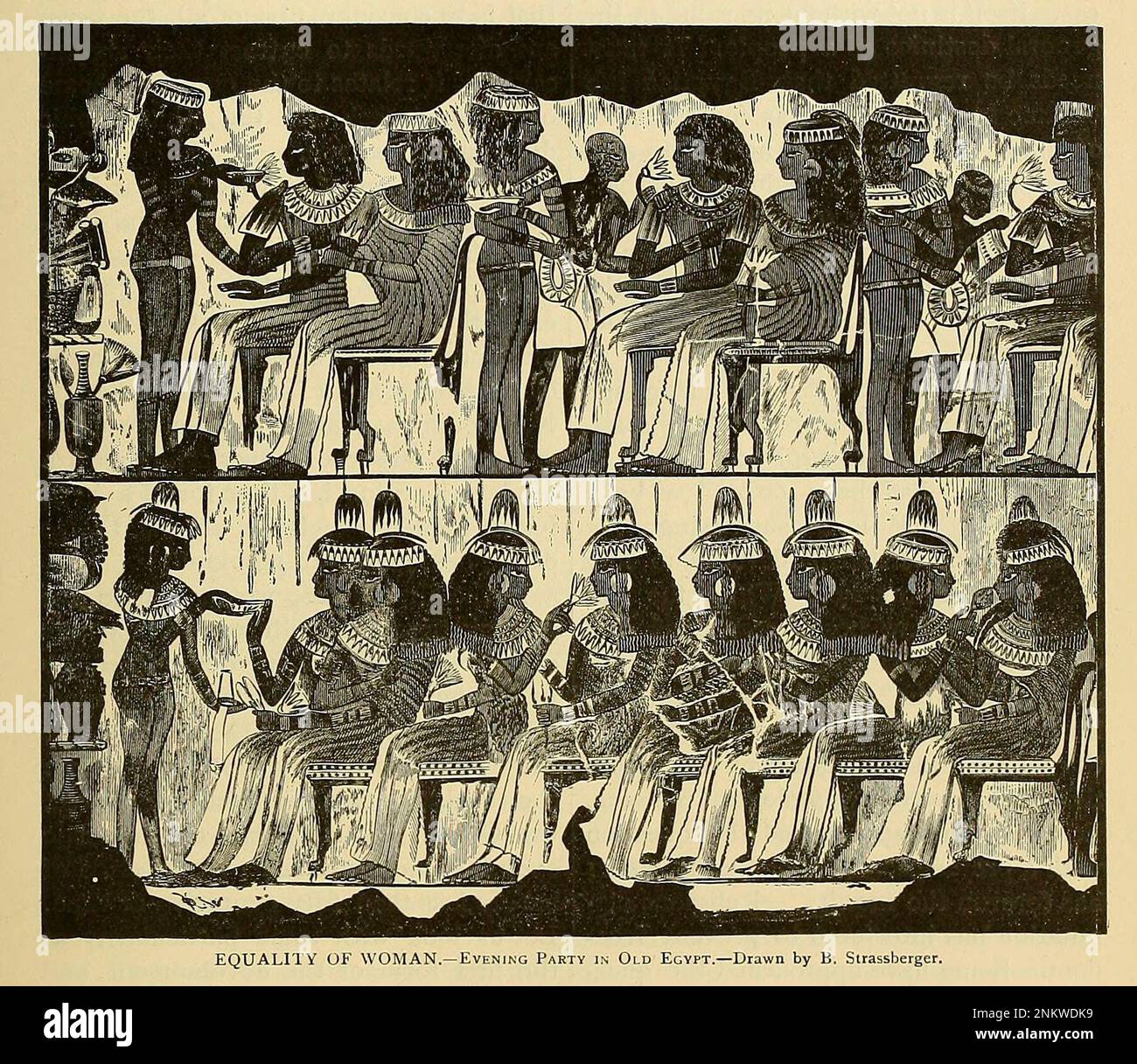 Equality of Women an Evening Party in Ancient Egypt Book XVIII the ...