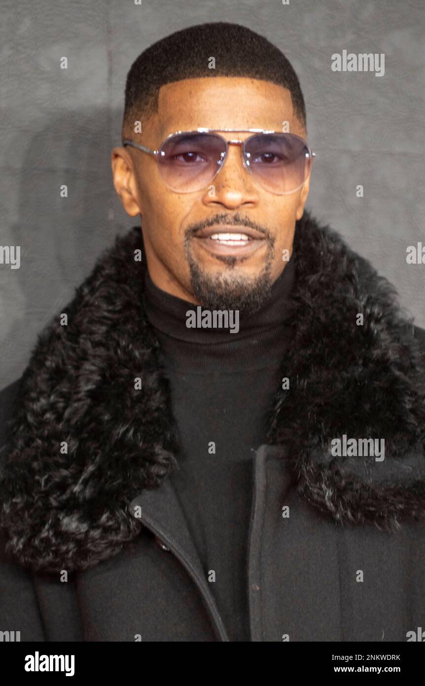Jamie Foxx at the 'Creed III' film premiere, London, UK - 15 Feb 2023 ...