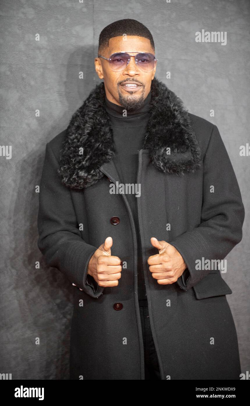 Jamie Foxx at the 'Creed III' film premiere, London, UK - 15 Feb 2023 ...