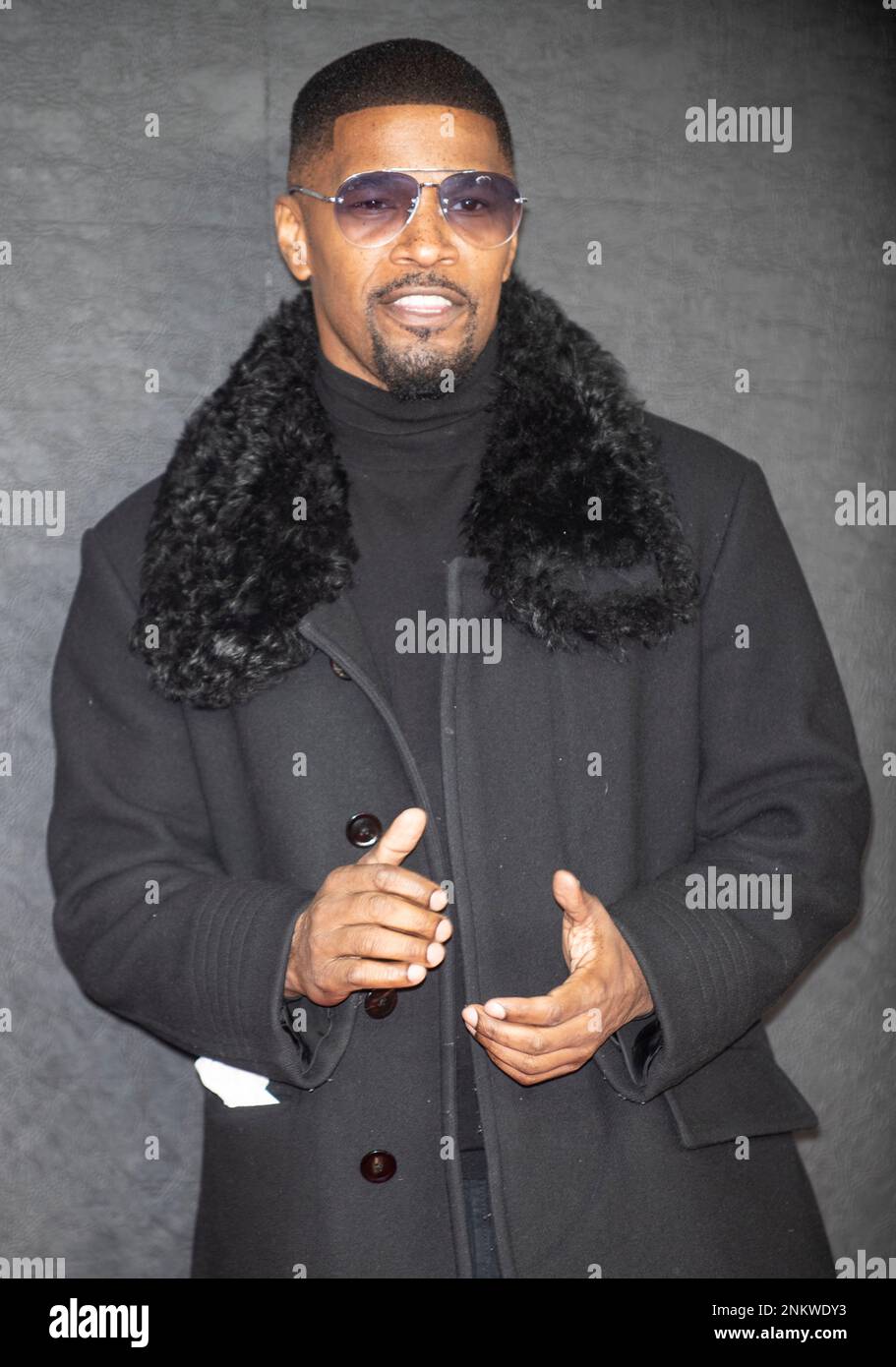 Jamie Foxx at the 'Creed III' film premiere, London, UK - 15 Feb 2023 ...