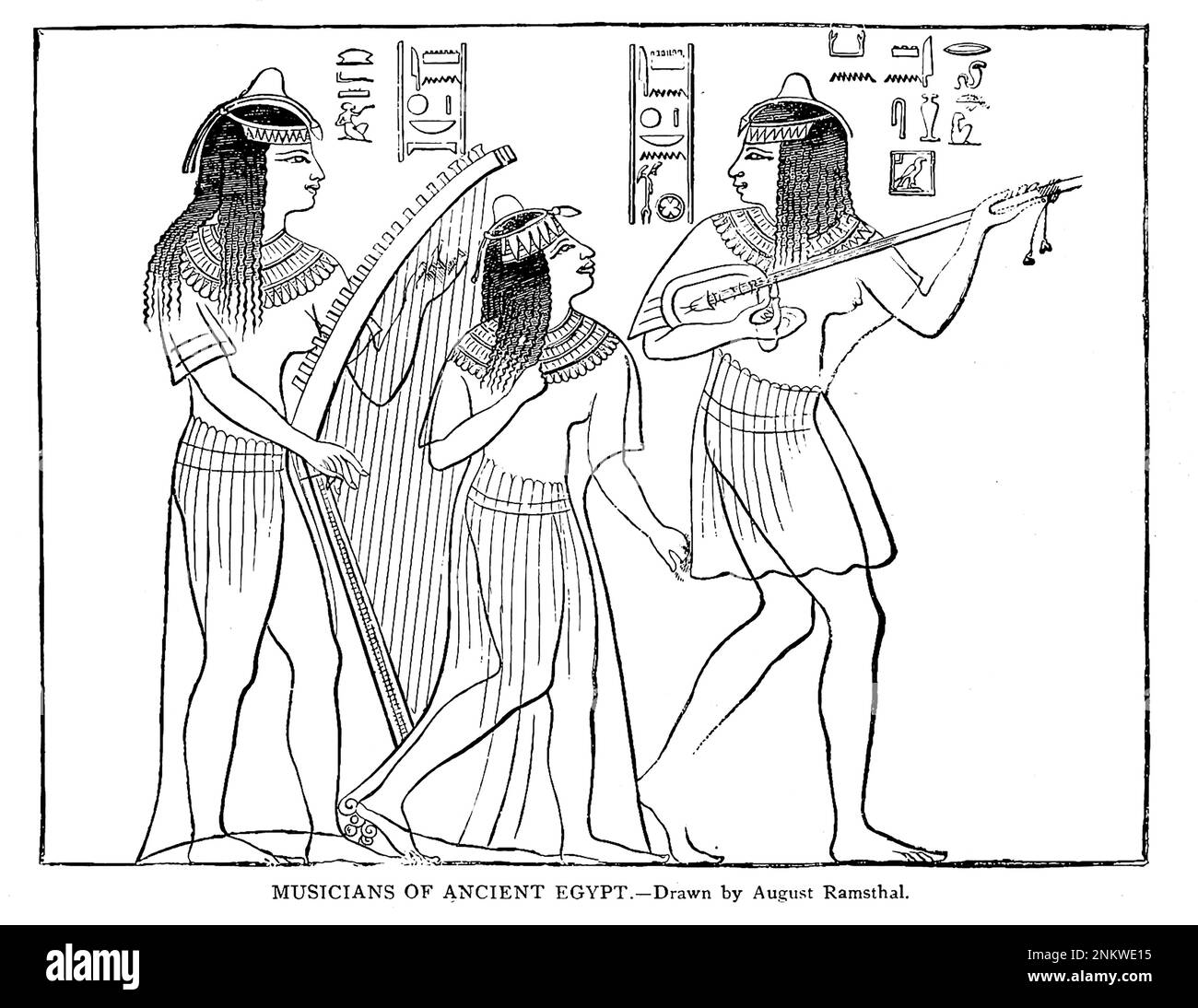 Egyptian musicians hi-res stock photography and images - Alamy