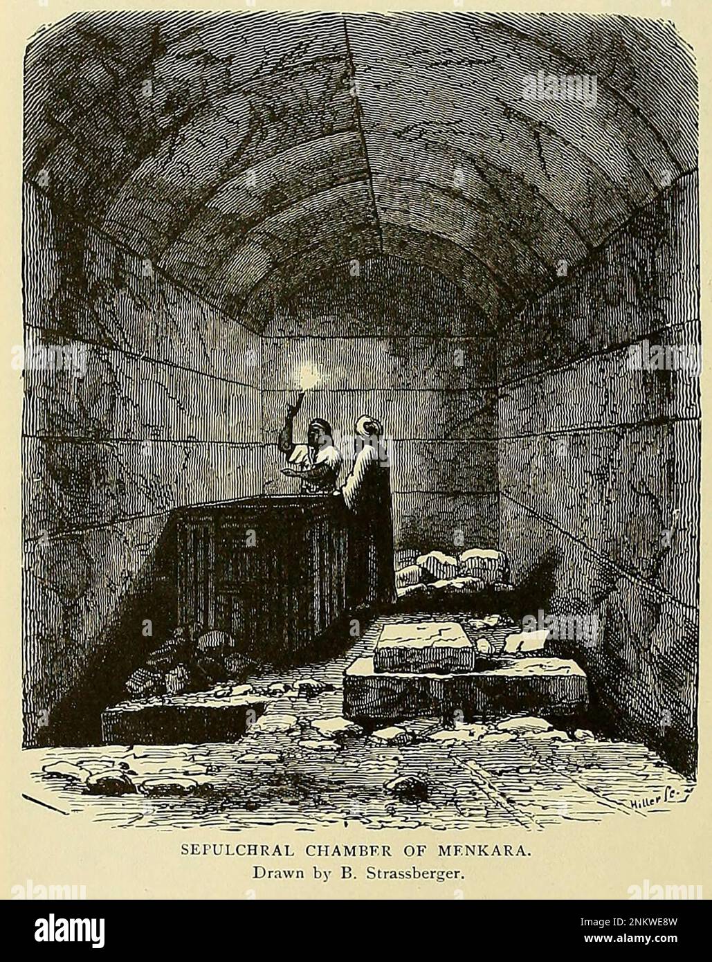 Sepulchral Chamber of Menkara Book XVIII the Hamites from Cyclopedia ...