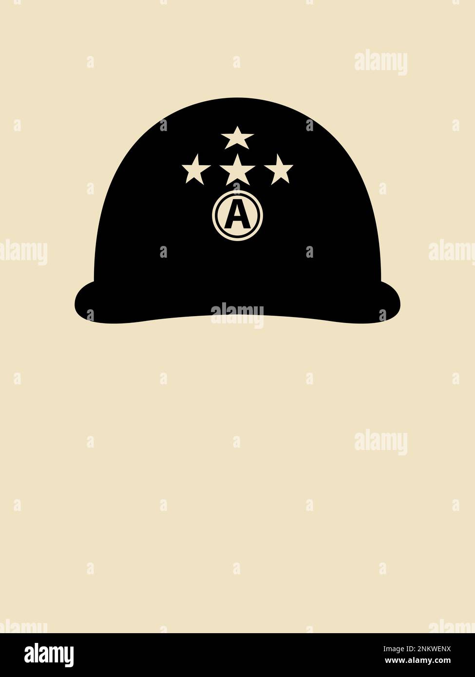 Army general logo hi-res stock photography and images - Alamy