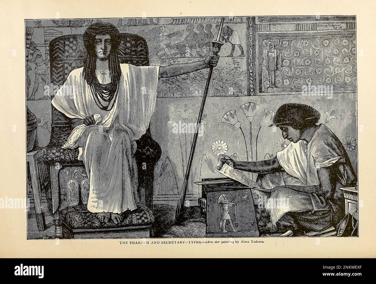 The Pharaoh and Secretary Book XVIII the Hamites from Cyclopedia ...