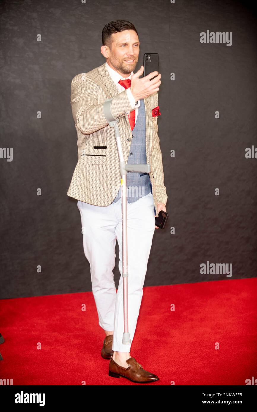 Alex Reid at the 'Creed III' film premiere, London, UK - 15 Feb 2023 ...