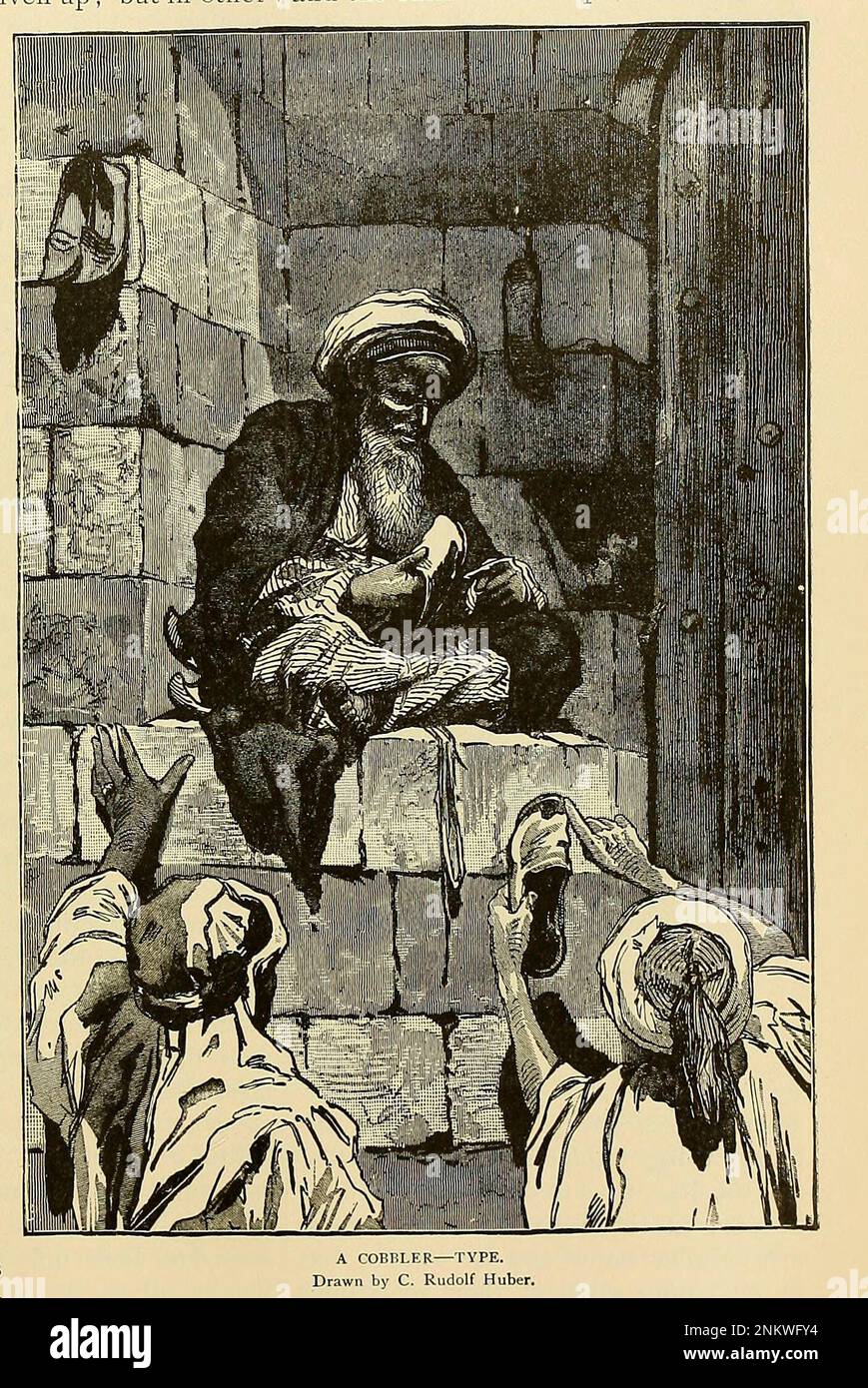 Cobbler from Book XVIII the Hamites from Cyclopedia universal history ...
