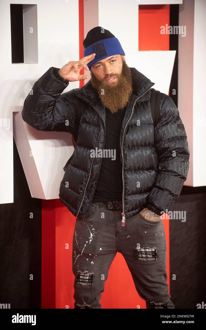 Ashley Cain at the 'Creed III' film premiere, London, UK - 15 Feb 2023 ...