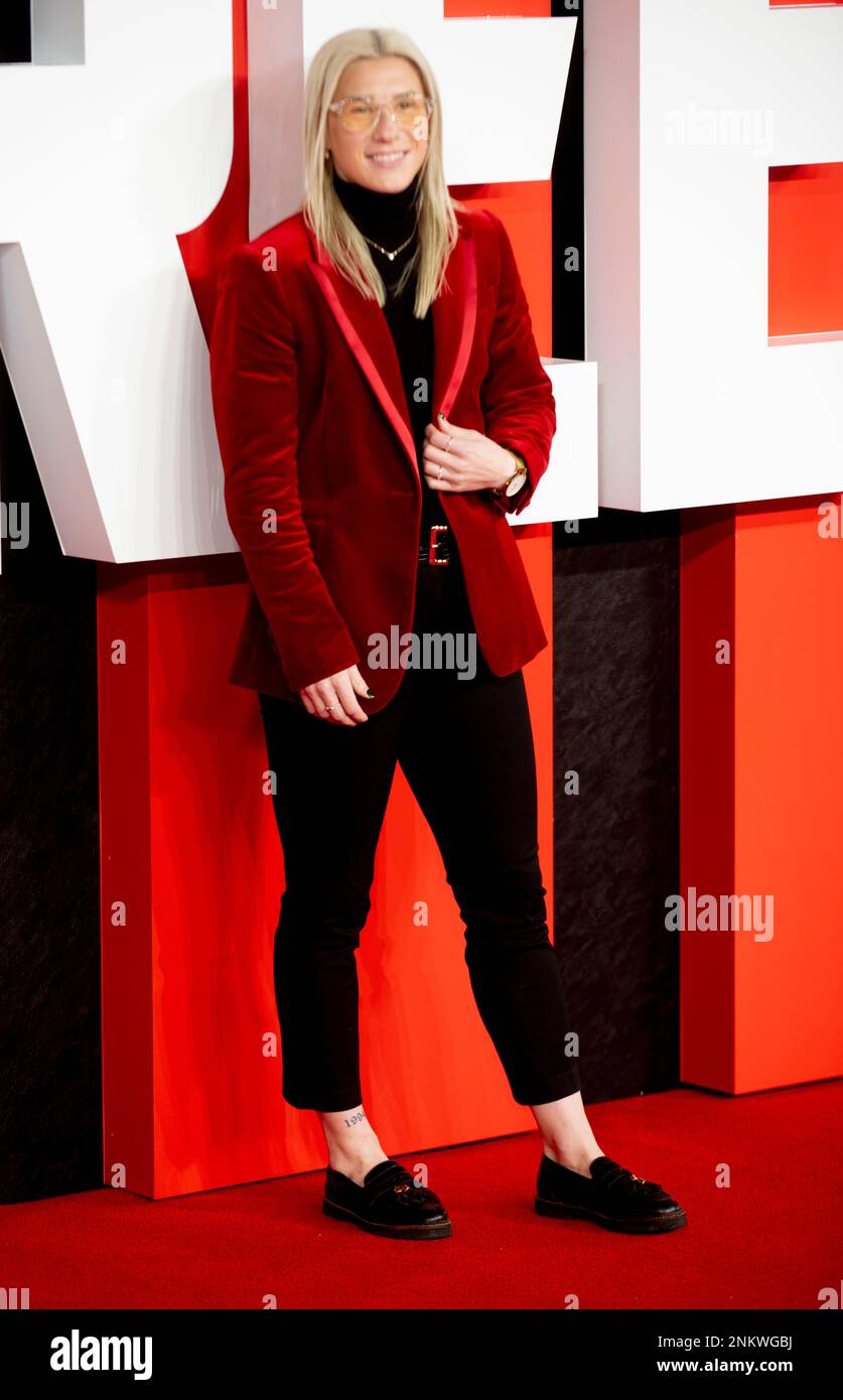 Bethany England at the 'Creed III' film premiere, London, UK - 15 Feb ...