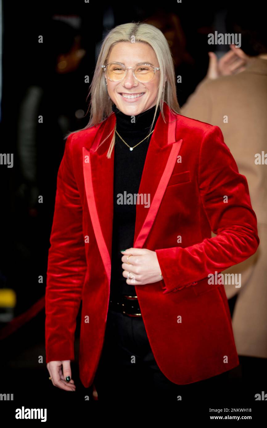 Bethany England at the 'Creed III' film premiere, London, UK - 15 Feb ...