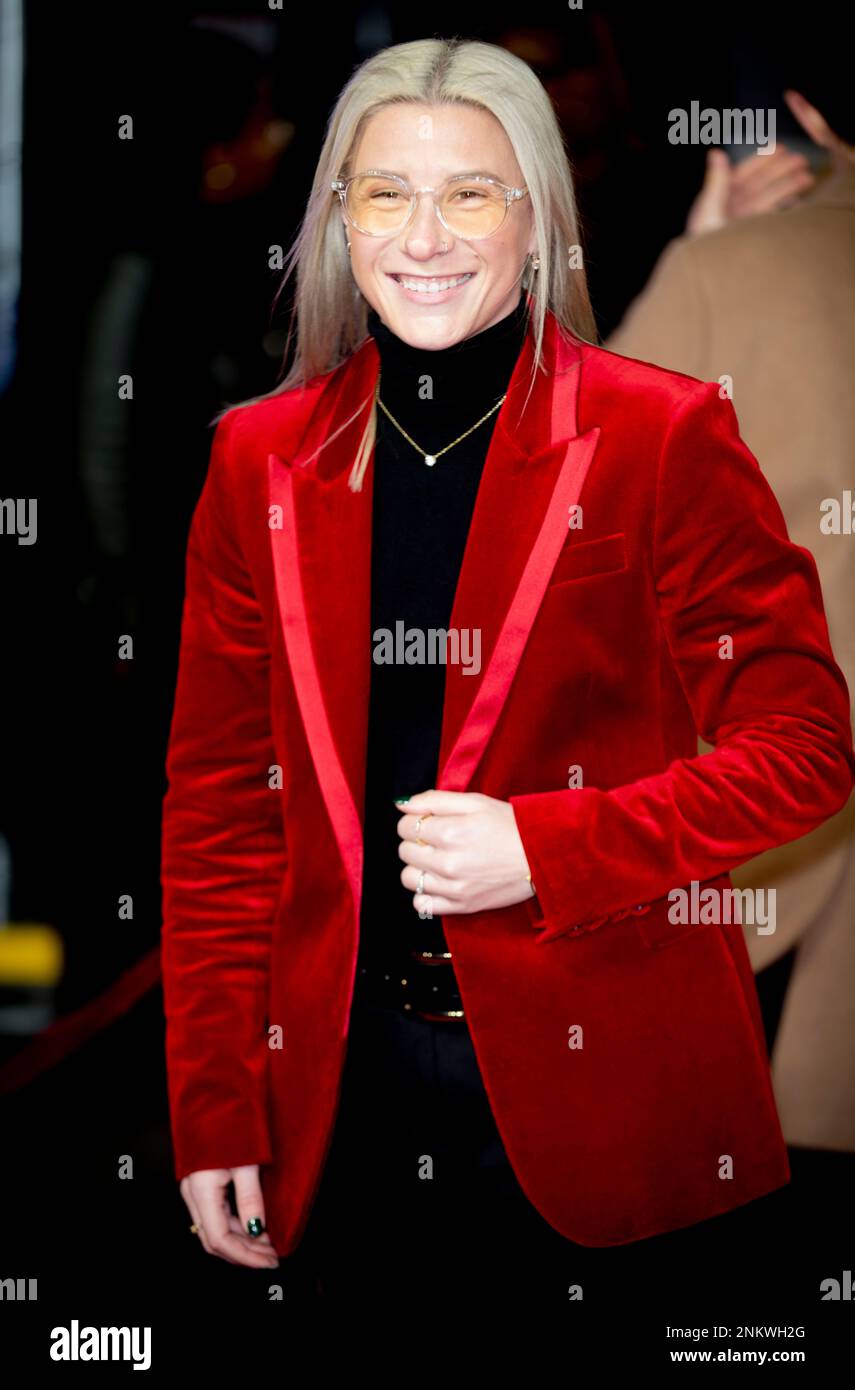 Bethany England at the 'Creed III' film premiere, London, UK - 15 Feb ...