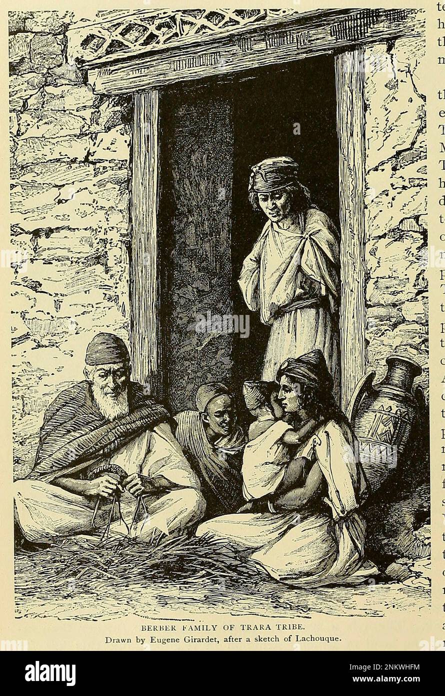 Berber Family of Trara Tribe from Book XVIII the Hamites from ...