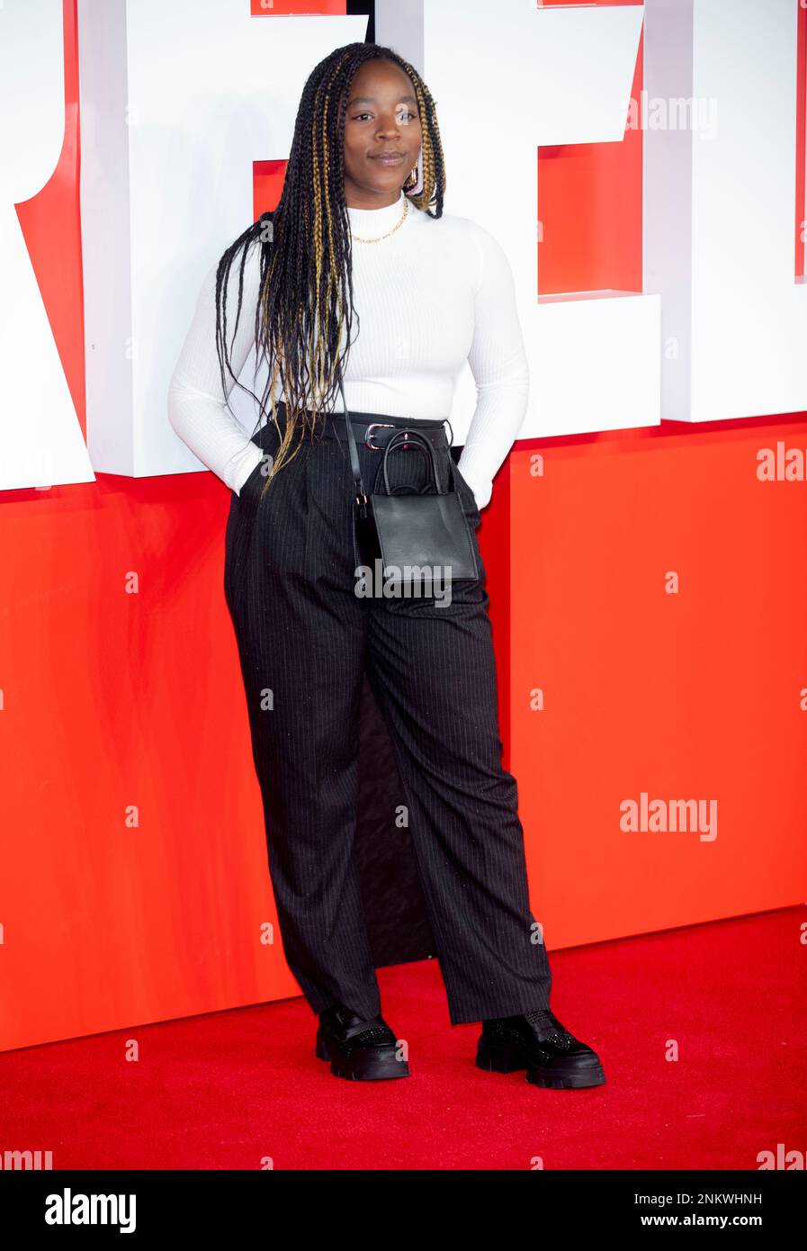 Corrina Brown at the 'Creed III' film premiere, London, UK - 15 Feb ...