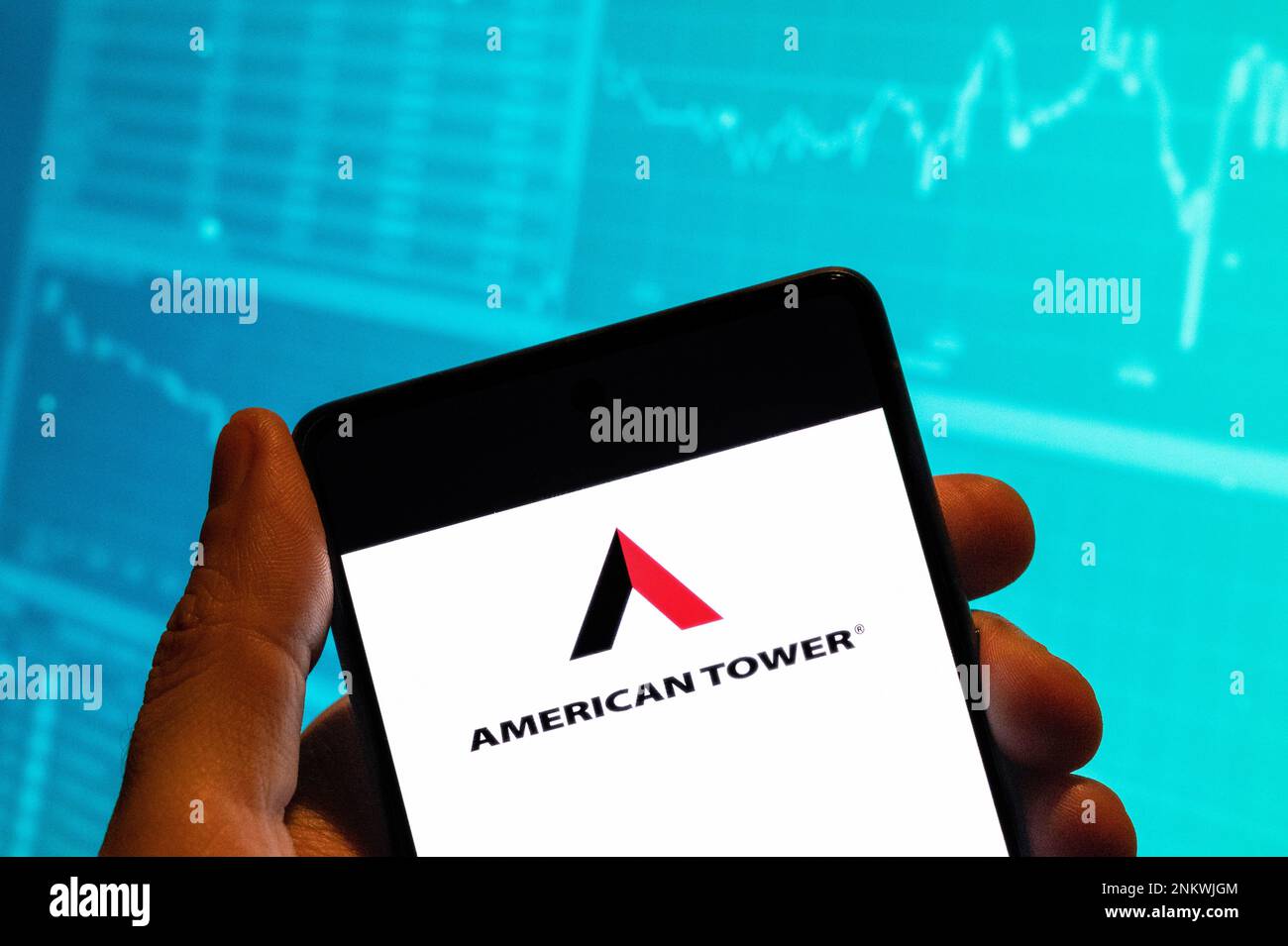 American tower logo hi-res stock photography and images - Alamy