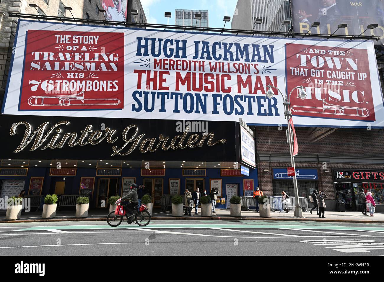 Photo by: NDZ/STAR MAX/IPx 2022 2/8/22 Cast members hold a press event to celebrate the Broadway ...