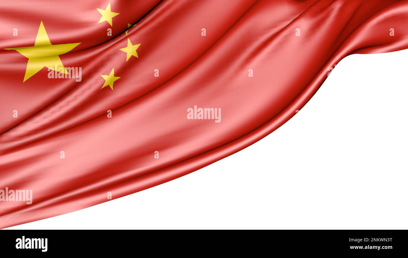 Realistic china flag map hi-res stock photography and images - Alamy