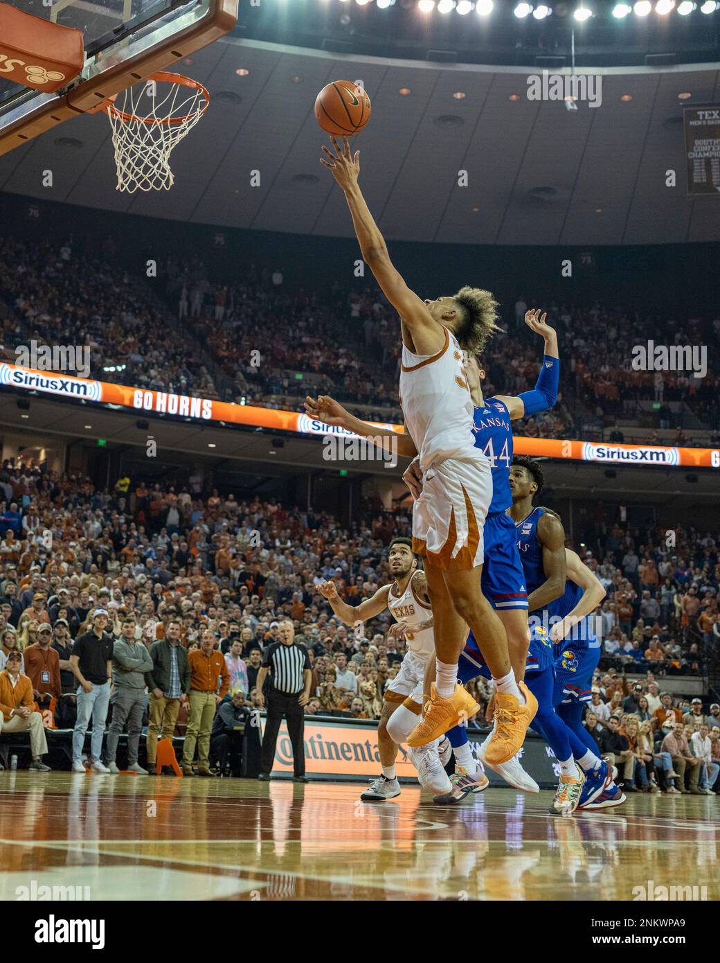 Feb 07, 2022. Tre Mitchell #33 of the #20 Texas Longhorns in action vs ...