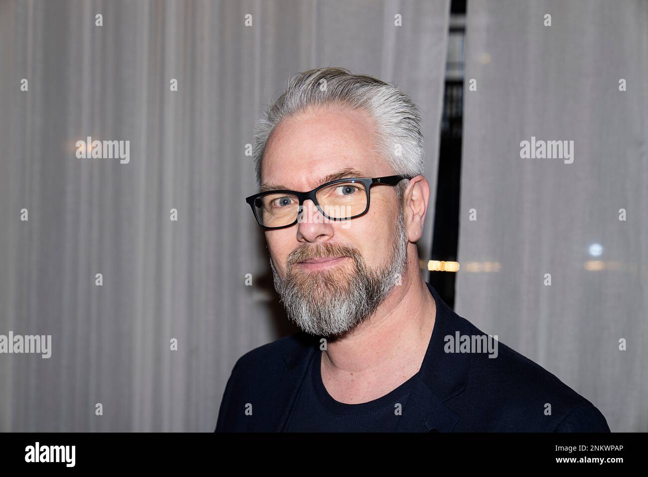 Danish director Martin Strange-Hansen at Cinemateket in Copenhagen ...