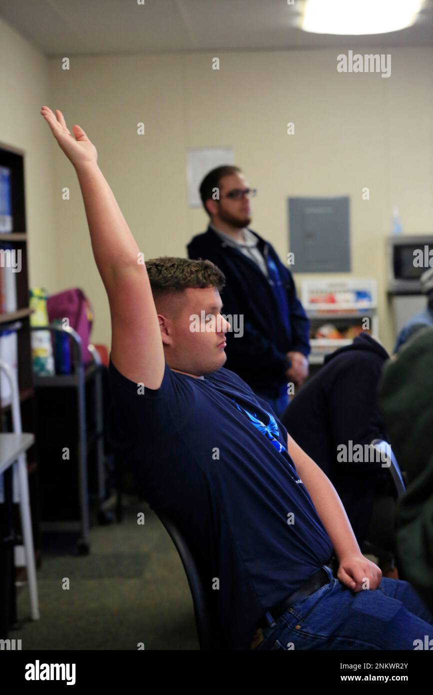 William Ference (left) , 17, an Anova Center for Education junior ...