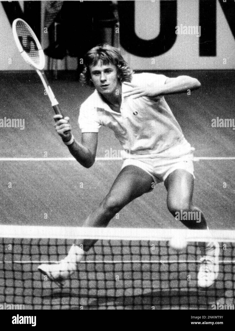 01/01/1972 Tennis player Björn Borg, 16 years old Photo: Lasse Jansson ...
