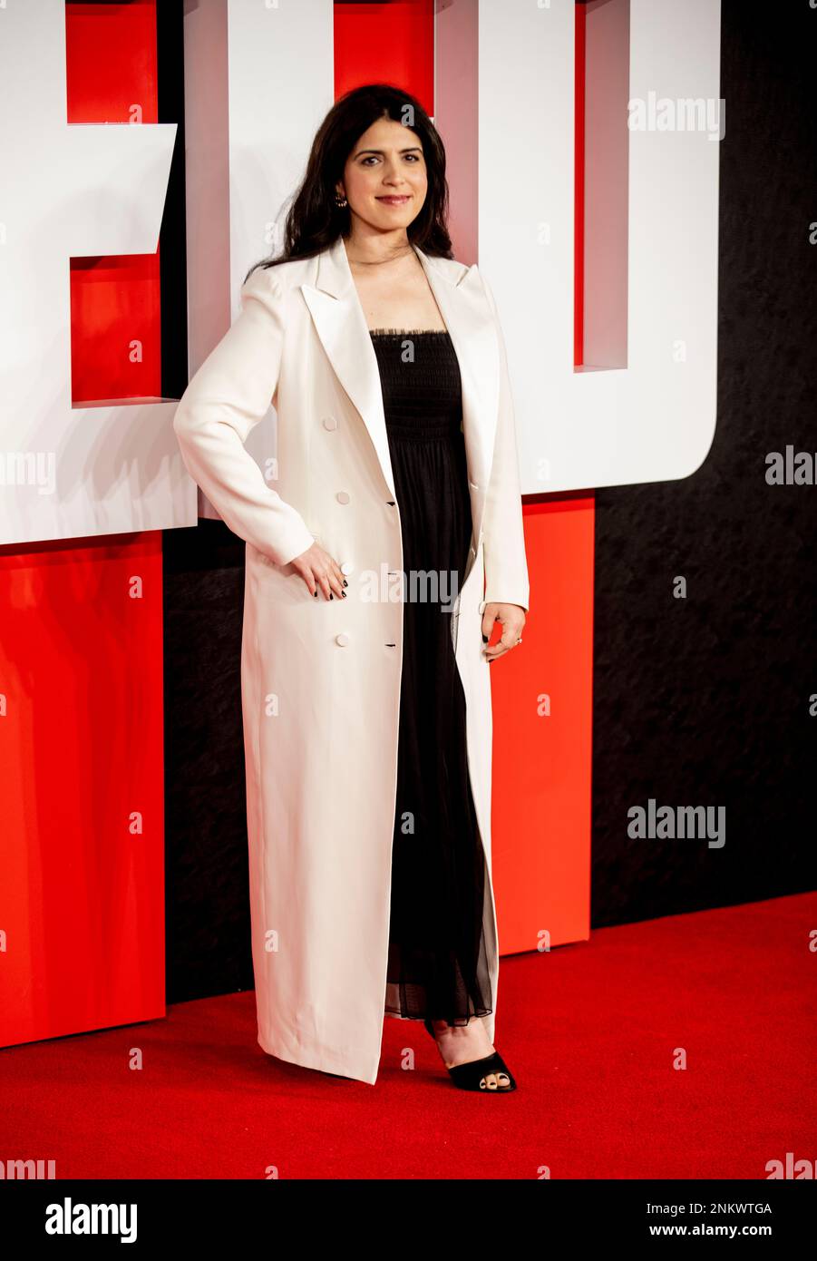 Elizabeth Raposo at the 'Creed III' film premiere, London, UK - 15 Feb ...